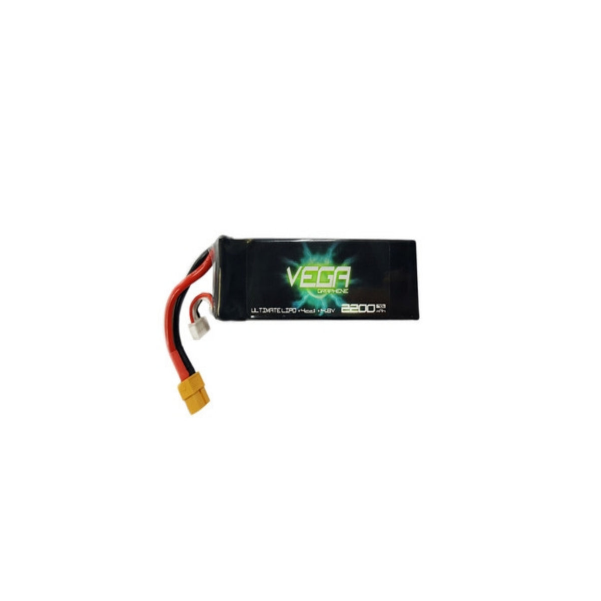 VEGA Vega Graphene 4-cell 2200mAh 75C Soccer Drone Battery — dronesoccer